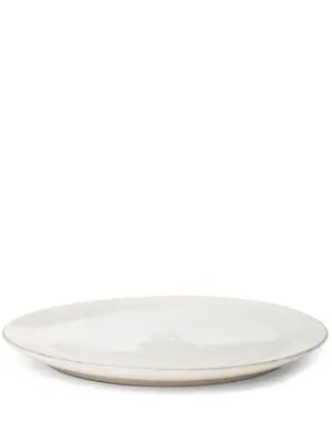 Brunello Cucinelli Logo-engraved Ceramic Plate - White