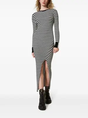 TWINSET Striped Knit Dress
