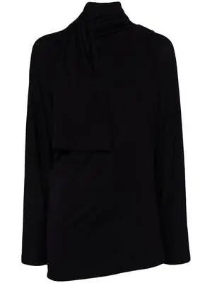 Issey Miyake Asymmetric Neck T-shirt