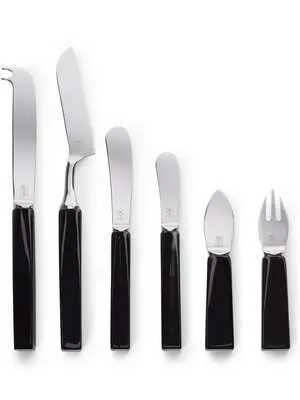 Brunello Cucinelli Cheese Cutlery Set - Black