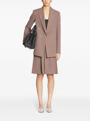 LANVIN Pleated Culotte Shorts