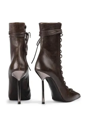 LE SILLA 120mm Colette Ankle Boots - Brown