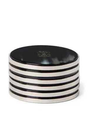Brunello Cucinelli Coaster Set - Black