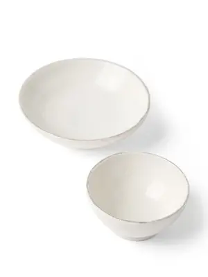 Brunello Cucinelli Ceramic Bowls - White
