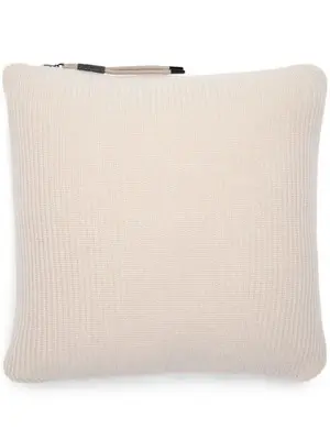 Brunello Cucinelli Cashmere Pillow - Neutrals