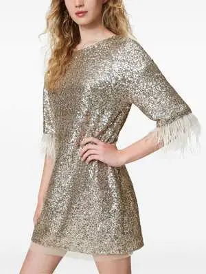 TWINSET Sequin-embellished Minidress