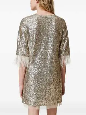 TWINSET Sequin-embellished Minidress