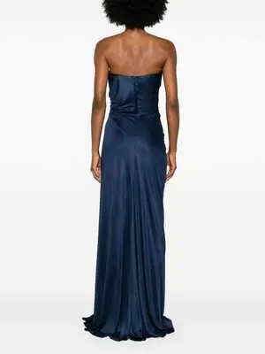 Costarellos Elettra Gown - Blue