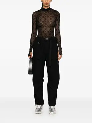 Y3 Flannel Cargo Trousers