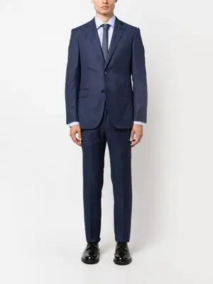 Pal Zileri Long-sleeve Cotton Shirt - Blue