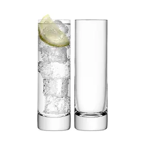 LSA Bar Long Drink Glass, Set Of 2 - Clear