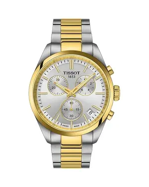 TISSOT Pr 100 Chronograph Watch - Silver/two-tone