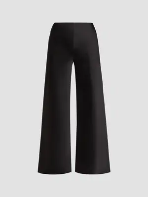 Norma Kamali Bias Satin Elephant Pants