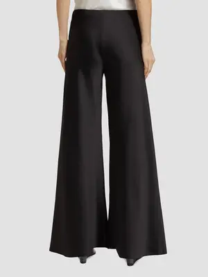 Norma Kamali Bias Satin Elephant Pants