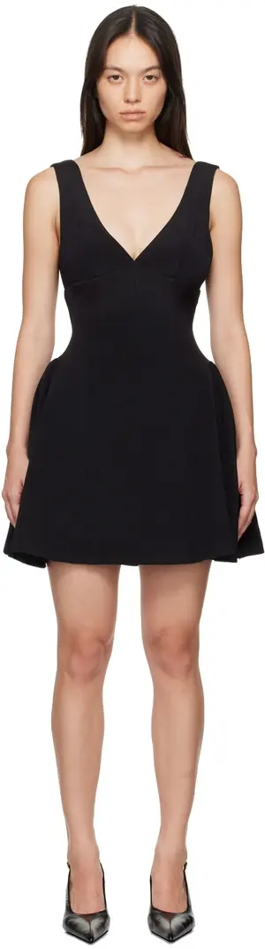 MIRROR PALAIS Mirror Palais Audrey Hepburn Mini Dress - Noir