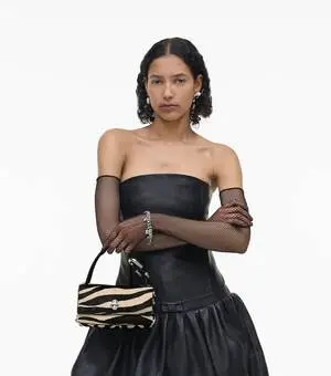 Marc Jacobs Zebra Haircalf Mini Dual Bag