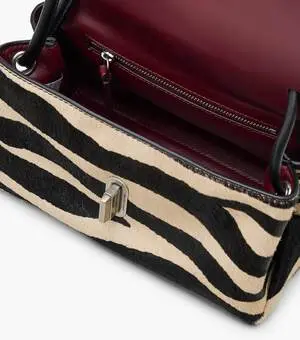 Marc Jacobs Zebra Haircalf Mini Dual Bag