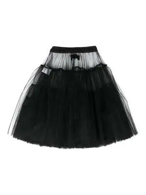 RUNDHOLZ Tulle Midi Skirt