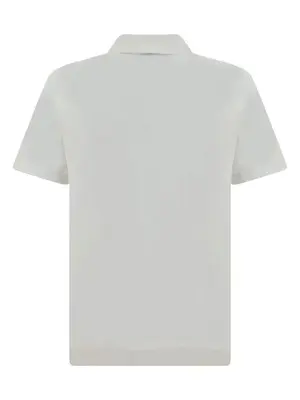 Paul & Shark Garment-dyed Cotton Polo Shirt - White