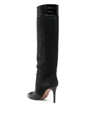 Paris Texas 85mm Crocodile-effect Boots