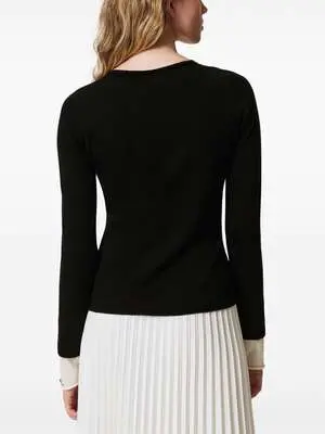 TWINSET Oval T Contrasting Jumper