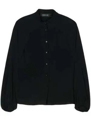 Federica Tosi Crepe Shirt - Black