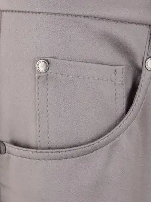 Brunello Cucinelli Wide-leg Cady-satin Trousers