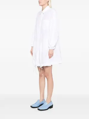 Simone Rocha Button Placket Trapeze Shirt Dress