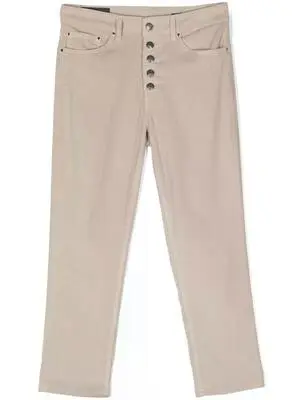 DONDUP Cropped Corduroy Trousers
