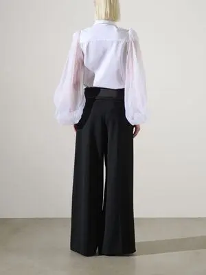 Karl Lagerfeld Kl Studio Tailored Wide-leg Trousers