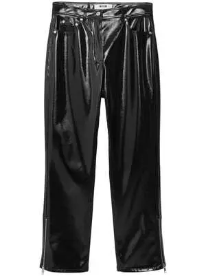 MSGM Drop-crotch Tapered Trousers