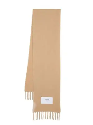 Maison Kitsuné Logo-patch Scarf - Neutrals