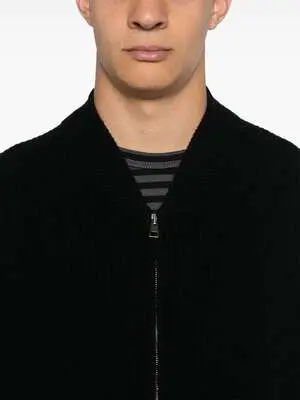 ROBERTO COLLINA Ribbed Knit Cardigan