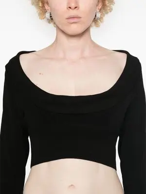 ANDREĀDAMO Knitted Top