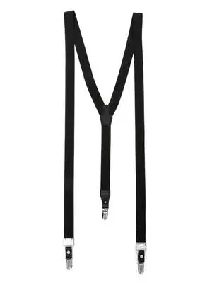 Yohji Yamamoto Crossover-strap Braces - Black