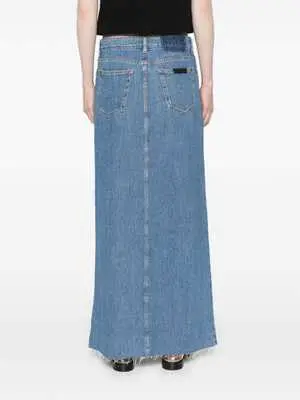 Ksubi Kara Maxi Denim Skirt