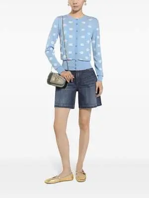 Dolce & Gabbana Dna Logo Print Cardigan