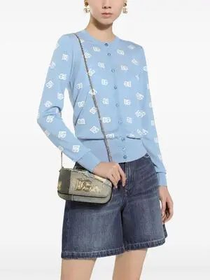 Dolce & Gabbana Dna Logo Print Cardigan