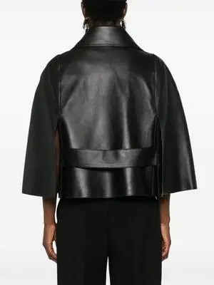 TOTEME Double Leather Cape