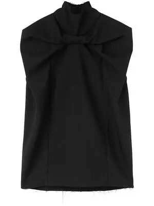 JIL SANDER Sleeveless High-neck Top