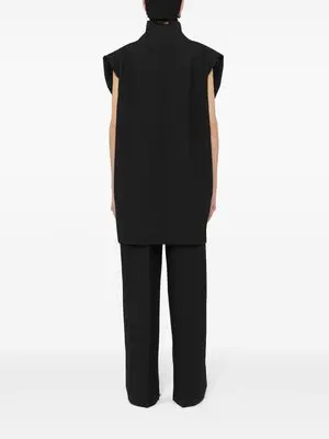 JIL SANDER Sleeveless High-neck Top