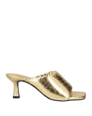 Sandro Metallic Mules Clogs For Women