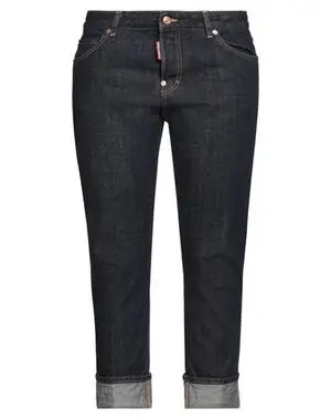Dsquared2 Straight-leg Jeans With Folded Hem - Blue