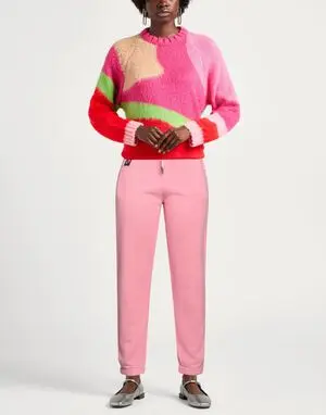 Zadig&Voltaire Cotton Fleece Tapered Leg Pants - Pink