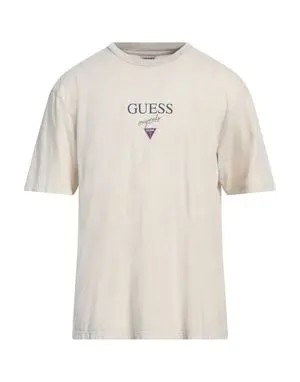 Guess T-shirt Size Cotton - Beige