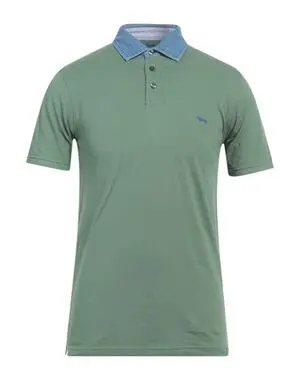 HARMONT & BLAINE Polo Shirt Size Cotton - Green