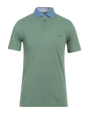 HARMONT & BLAINE Polo Shirt Size Cotton - Green