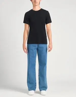 Sandro T-shirt Midnight Size Cotton - Blue