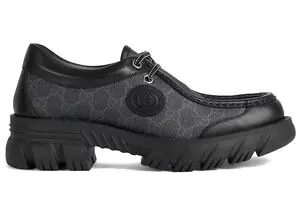 Gucci Gg Monogram Lace Up