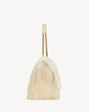 Saint Laurent Niki Oversized Fur Bag